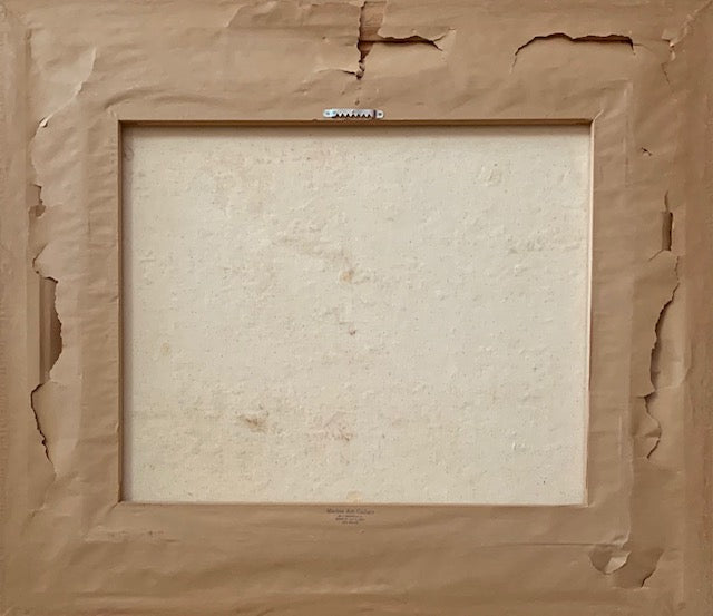 Edward Barton Abstract European Street Scene Painting. The mystery of ...